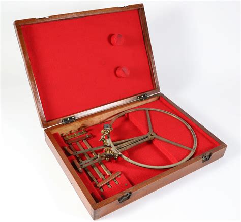Boxed Horizontal Sextant Angles Vintage Boxed Horizontal Sextant