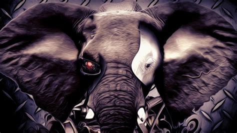 Scary Cyborg Elephant Oculus Rift Youtube