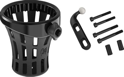 Ciro Drink Holder Gen 2 Big Ass® Black Black Perch Mount
