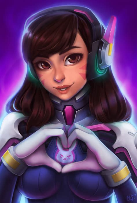 Overwatch Love Dva