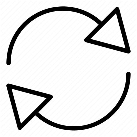 Rotate Media Player Repeat Refresh Sync Icon Download On Iconfinder