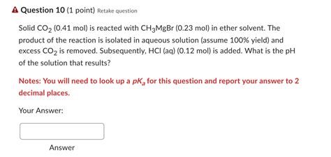 Solved Question 10 1 Point Retake QuestionSolid Chegg Com