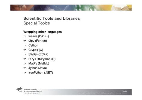 Python For High Performance And Scientific Computing