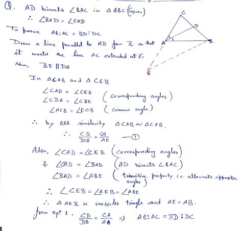 Solved Ideally Using Euclids Elements From Book 1 To Prove This