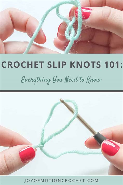 How To Make A Slip Knot In Crocheting 1 Easy For Beginners