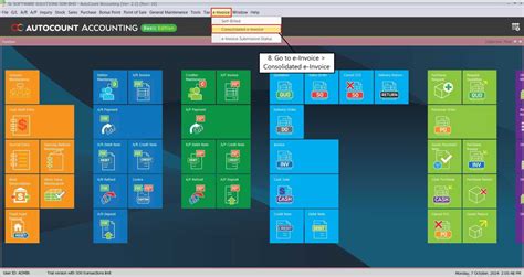 Autocount Accounting 2 2 Vs E Invoice Illustrative Guide