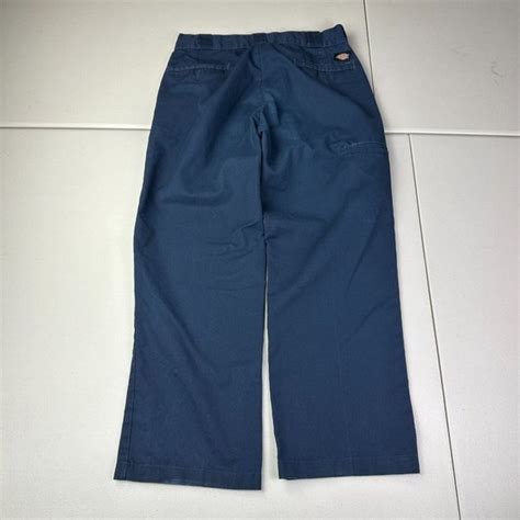 Dickies Pants Dickies Navy Blue Work Pants Regular Fit Men Size