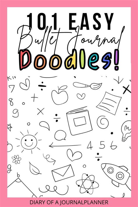 Make Doodling And Drawing Fun With Our Ultimate List Of 101 Easy Doodle