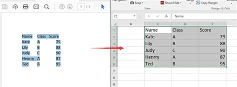 three methods to convert pdf table to excel