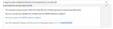Linking Dataset To Wfs Service · Issue 2 · Inspire Mifhelpdesk