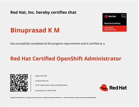 Binuprasad Kurianplavil Madhu On Linkedin Redhat Openshift