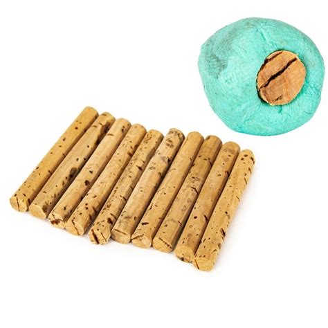 Achieve Slow Sink Effect With Cork Sticks For Carp Fishing Boilies Bait