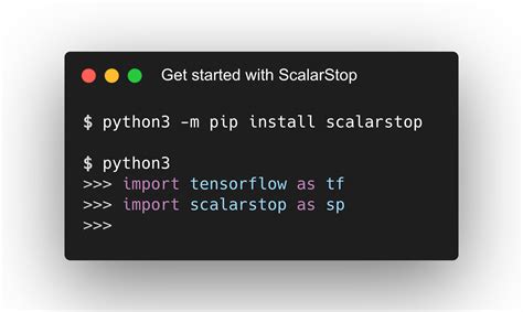 Github Scalarstop Scalarstop A Python Framework For Managing Machine Learning Experiments