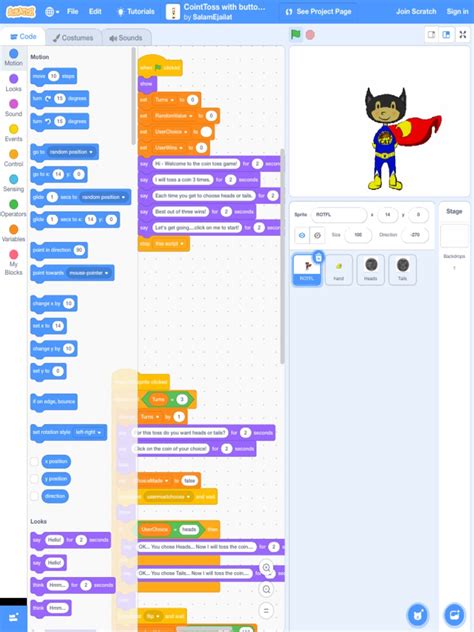 cointtoss with buttons remix on scratch 2 pdf pdf scratch