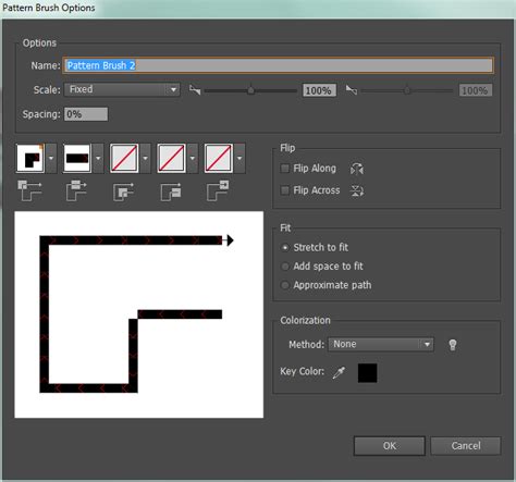 adobe photoshop how to make a pattern follow a stroke path or line