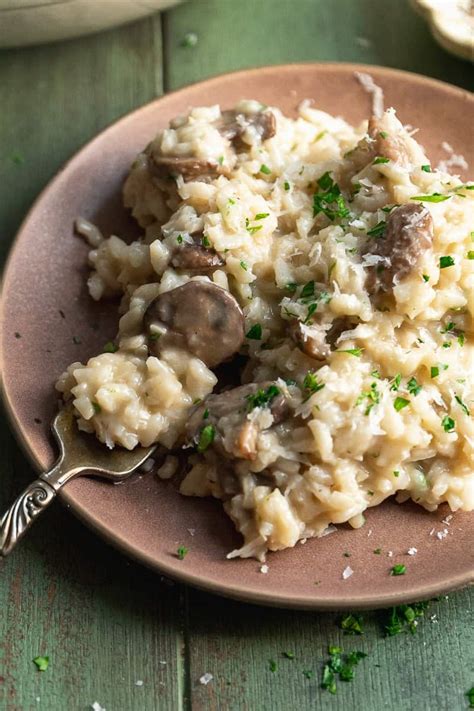 Healthy Risotto Recipe The Fit Peach