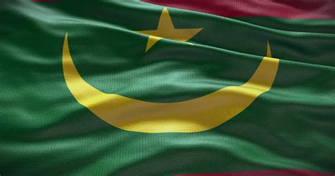Mauritania Flag Background National Flag Of Country Waving 21018046 Stock Video At Vecteezy