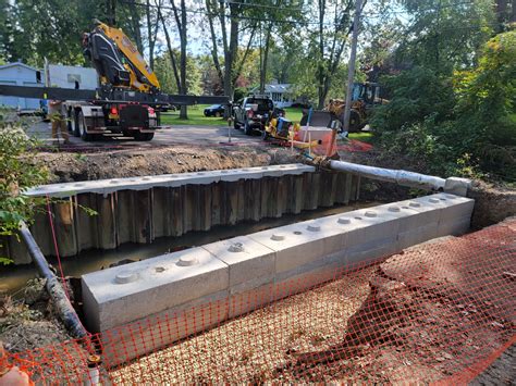 Precast Town Of Hanover Bridge Jmi Jamestown Macadam Inc