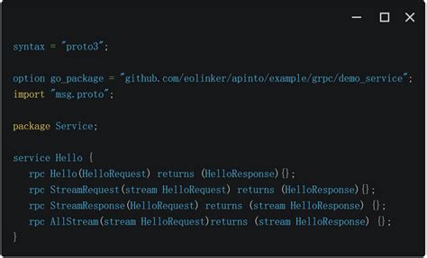 功能解析：如何在 Apinto 实现 与grpc 的协议转换 上 Eolink的个人空间 Oschina 中文开源