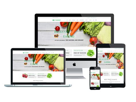 Vegeret Responsive Joomla Template 36 Free Template Joomla 5