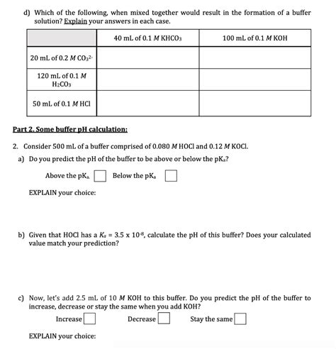 workshop 4 buffers a buffer is a solution comprised