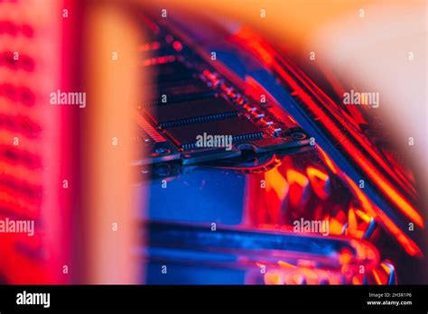 Computer Random Access Memory RAM Close Up Stock Photo Alamy
