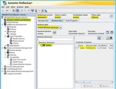 Veritas Netbackup Step By Step Whitepaper For Configuring Vmware