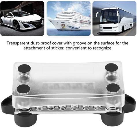 Bus Bar Junction Box Boat Bus Junction Box Electric Terminal Bar Way Studs With