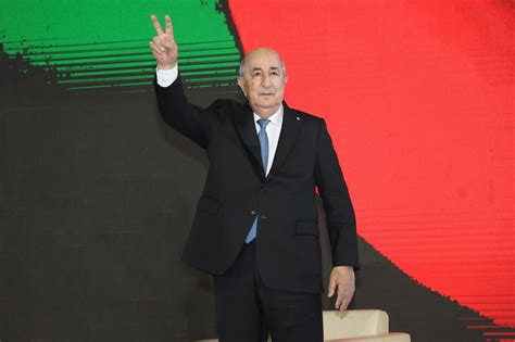Présidentielle 2024 Abdelmadjid Tebboune Réélu Pour Un Second Mandat