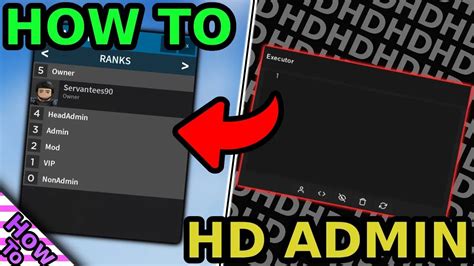 How To Use Hd Admin Script 2023