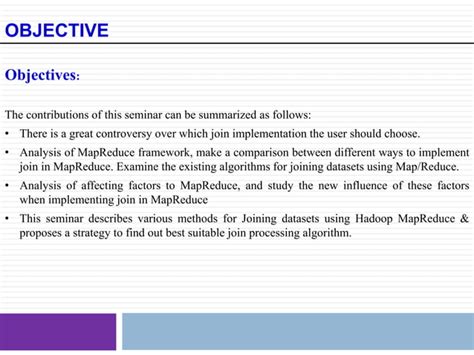 Join Algorithms In Mapreduce Ppt
