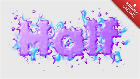Half Text Effect Generator