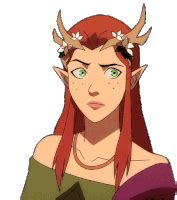 Oh Okay Keyleth Sticker Oh Okay Keyleth The Legend Of Vox Machina