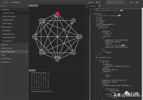 推荐一个将算法可视化的开源项目！ 算法可视化