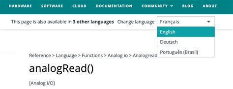 Documentation Localisation Broken Website And Forum Arduino Forum