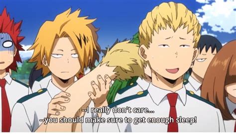 Its So Cute How Ojiro Just Lets Denki Pet His Tail🩷 Rmyheroacadamia