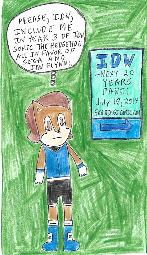 Sally Acorn And The Idw Next 20 Years Panel Sign By Dth1971 On Deviantart