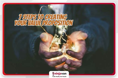 7 Steps To Creating Your Business Value Proposition