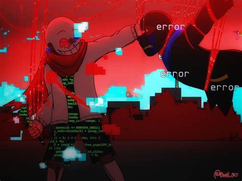 Yamata41 — Error404sans Tvss The Villain Sans Squad Design