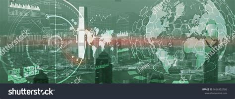 Visual Interface Char Graphics Diagrams Infographics Foto Stok 1656352786 Shutterstock