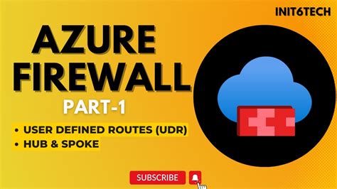 azure firewall hub and spoke user defined routes deep dive youtube