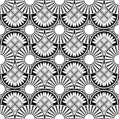 Abstract Seamless Pattern Textured Background Illustration Premium Vector