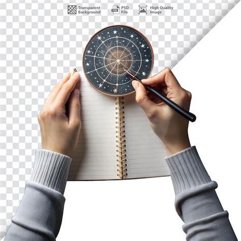 Hands Holding A Compass And A Map Planning A Journey Premium Ai