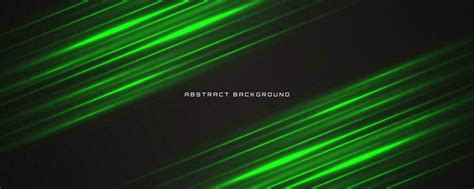 3d Green Black Techno Abstract Background Overlap Layer On Dark Space With Lights Motion
