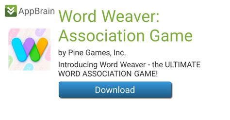 Word Weaver Association Game For Android Free App Download