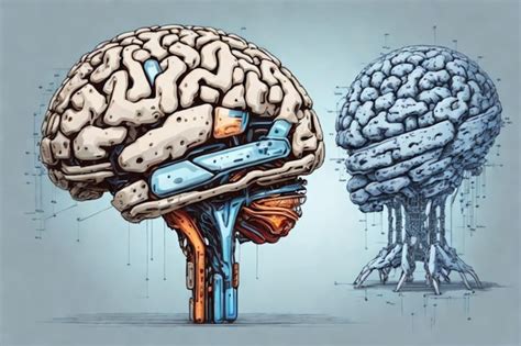 Premium Photo Ai Analysis Artificial Intelligence Automation Big Data Brain