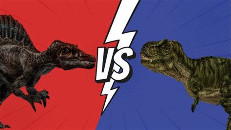 Jurassic Park Operation Genesis Spinosaurus Vs T Rex