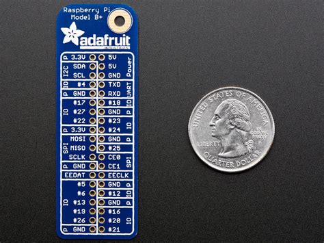 Adafruit Gpio Reference Card For Raspberry Pi 4 The Pi Hut