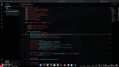 anna nielsen on linkedin java swing programming gui wordcounter