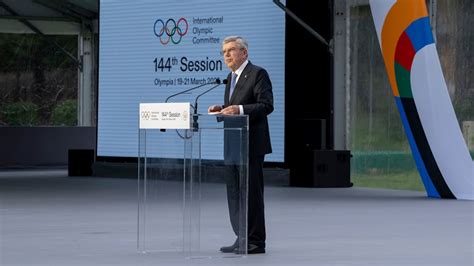 “values First” Ioc President Thomas Bach Opens 144th Ioc Session At